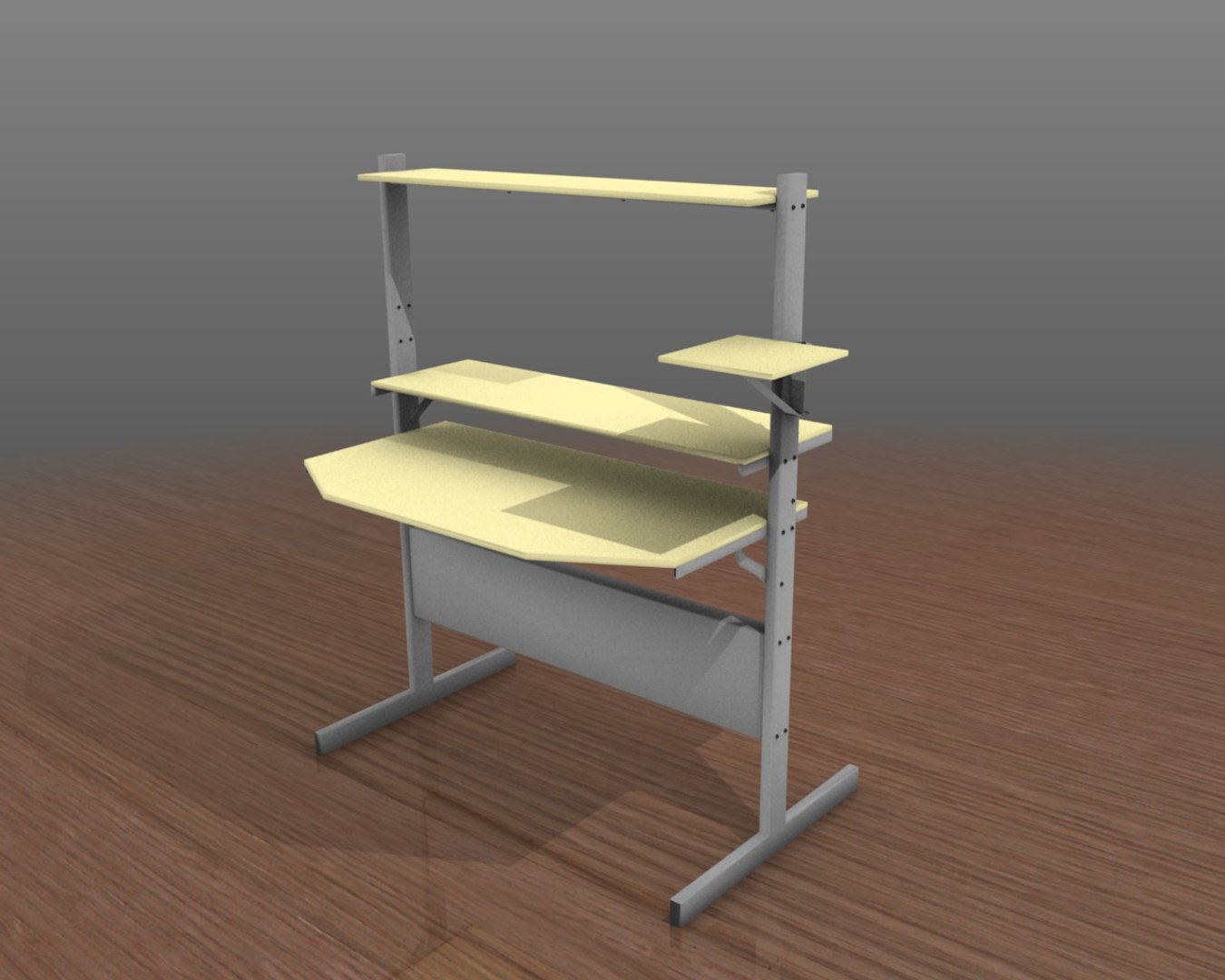 Free Desk 3d Model