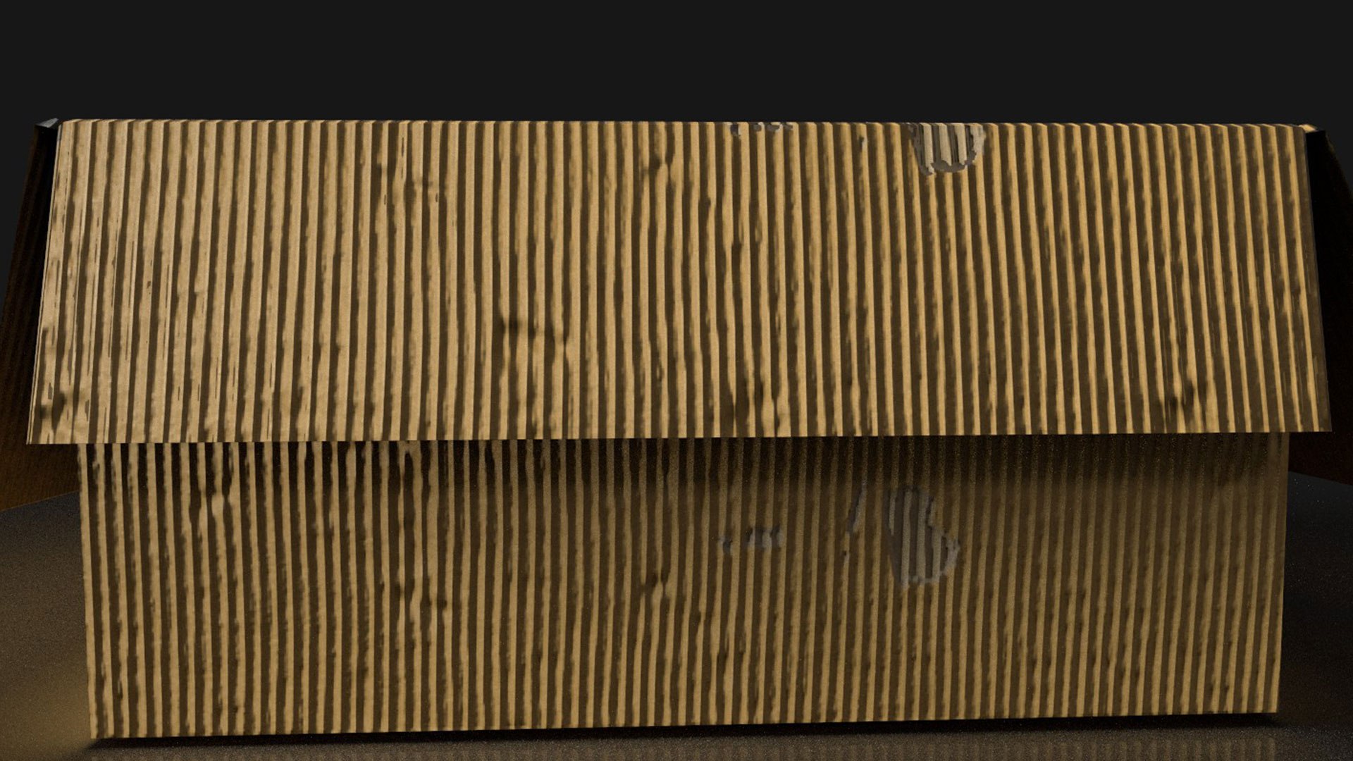 3D Model Cardboard Box - TurboSquid 2136492