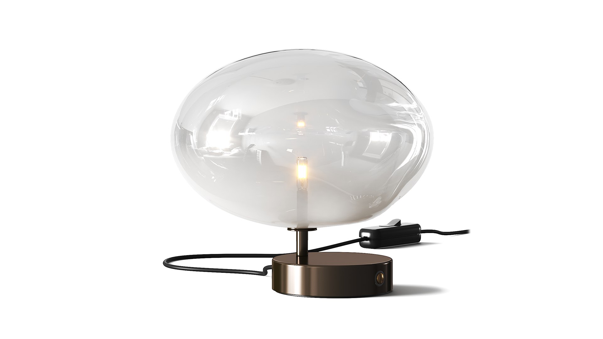 Bonaldo Pepita Blown Glass Table Lamp 3D Model - TurboSquid 2272101