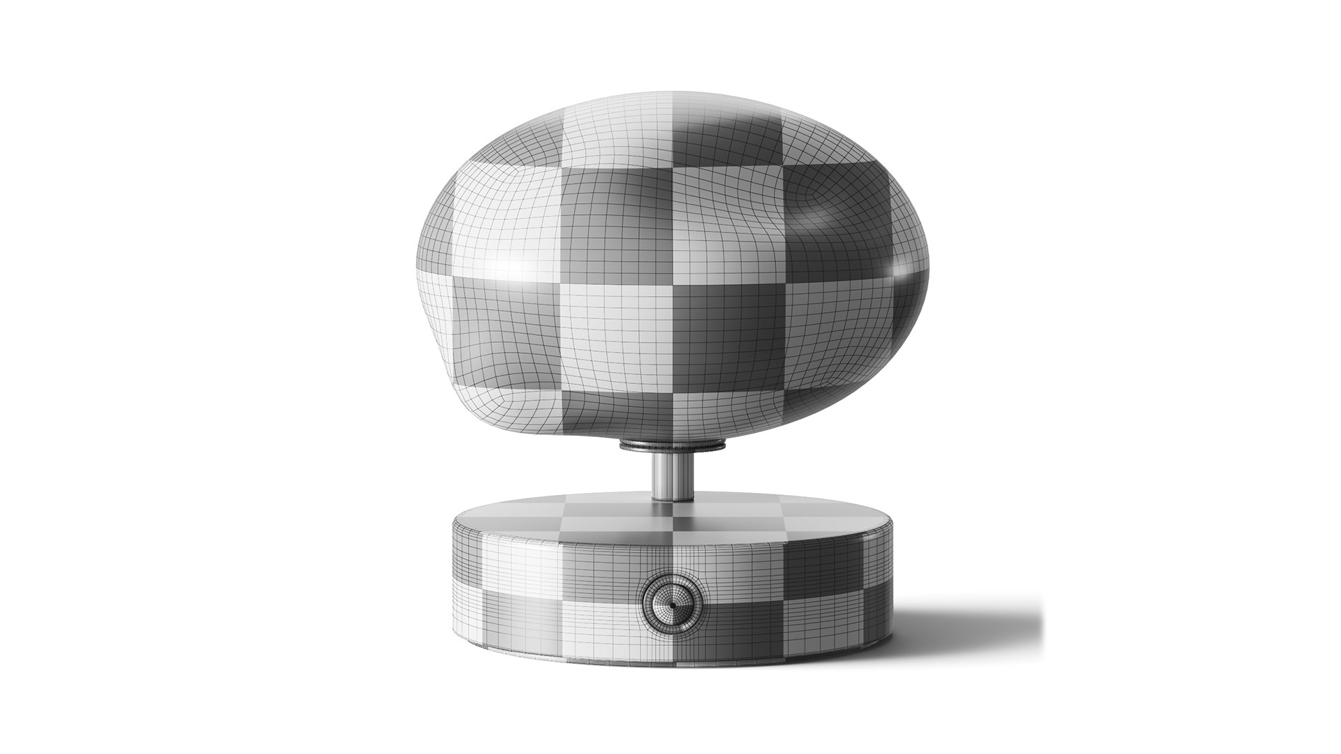 Bonaldo Pepita Blown Glass Table Lamp 3D Model - TurboSquid 2272101