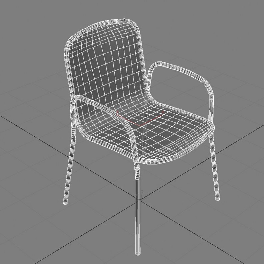 3d Outdoor Chair Model
