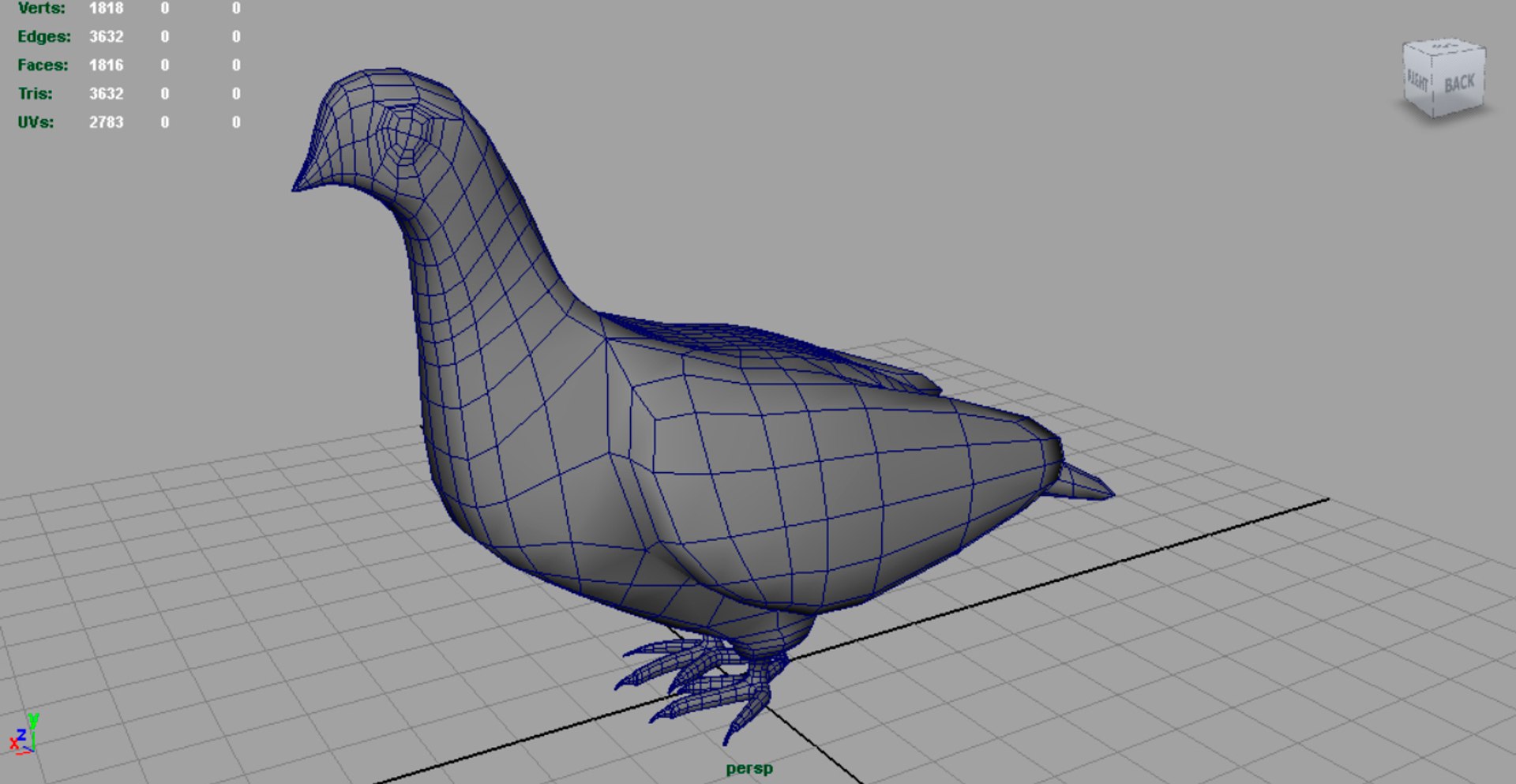 Dove Model - TurboSquid 1174564