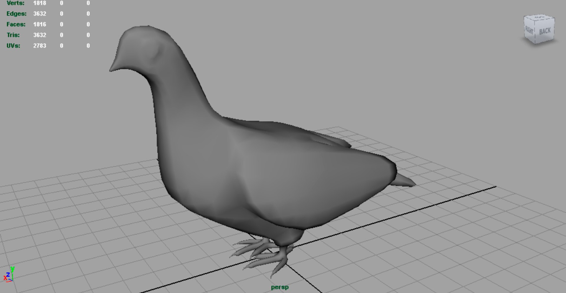 Dove Model - TurboSquid 1174564