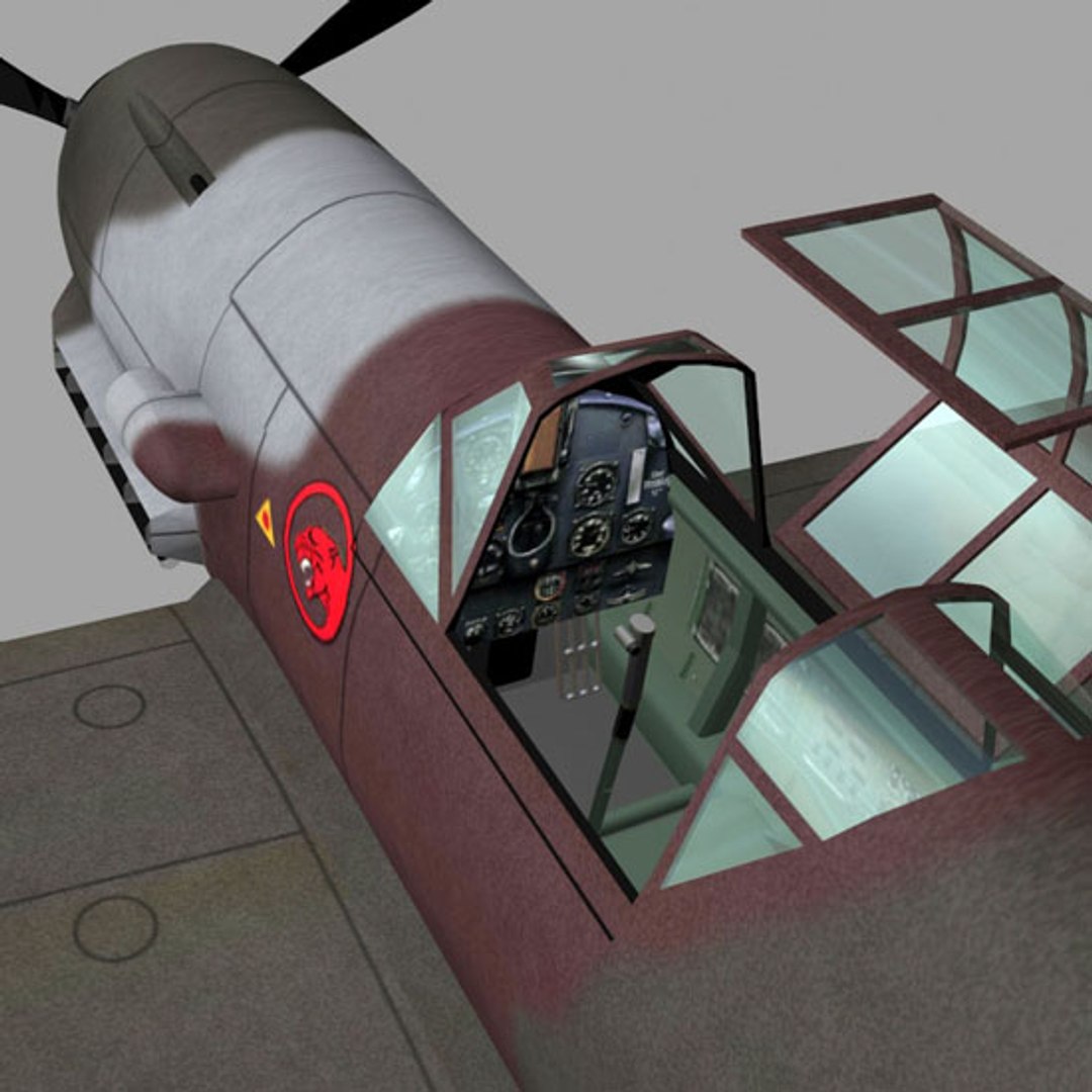 3d Model Of Bf109 Prop
