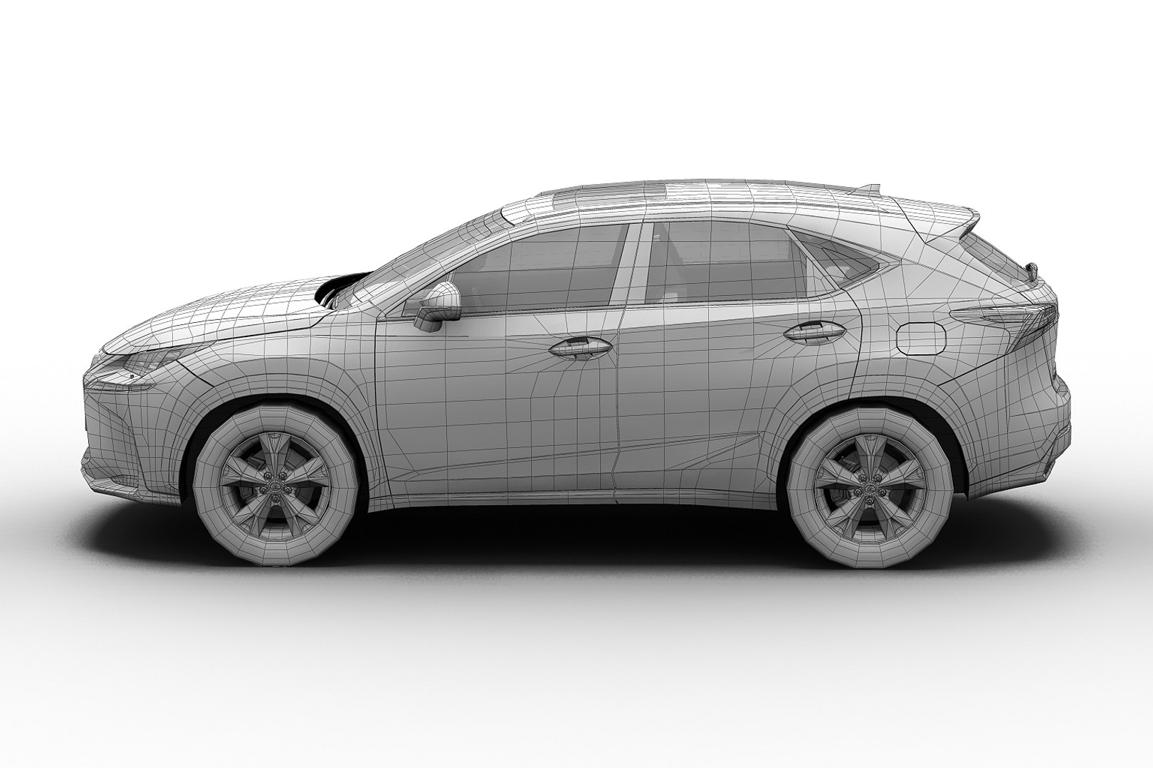 lexus nx 300h 3d max