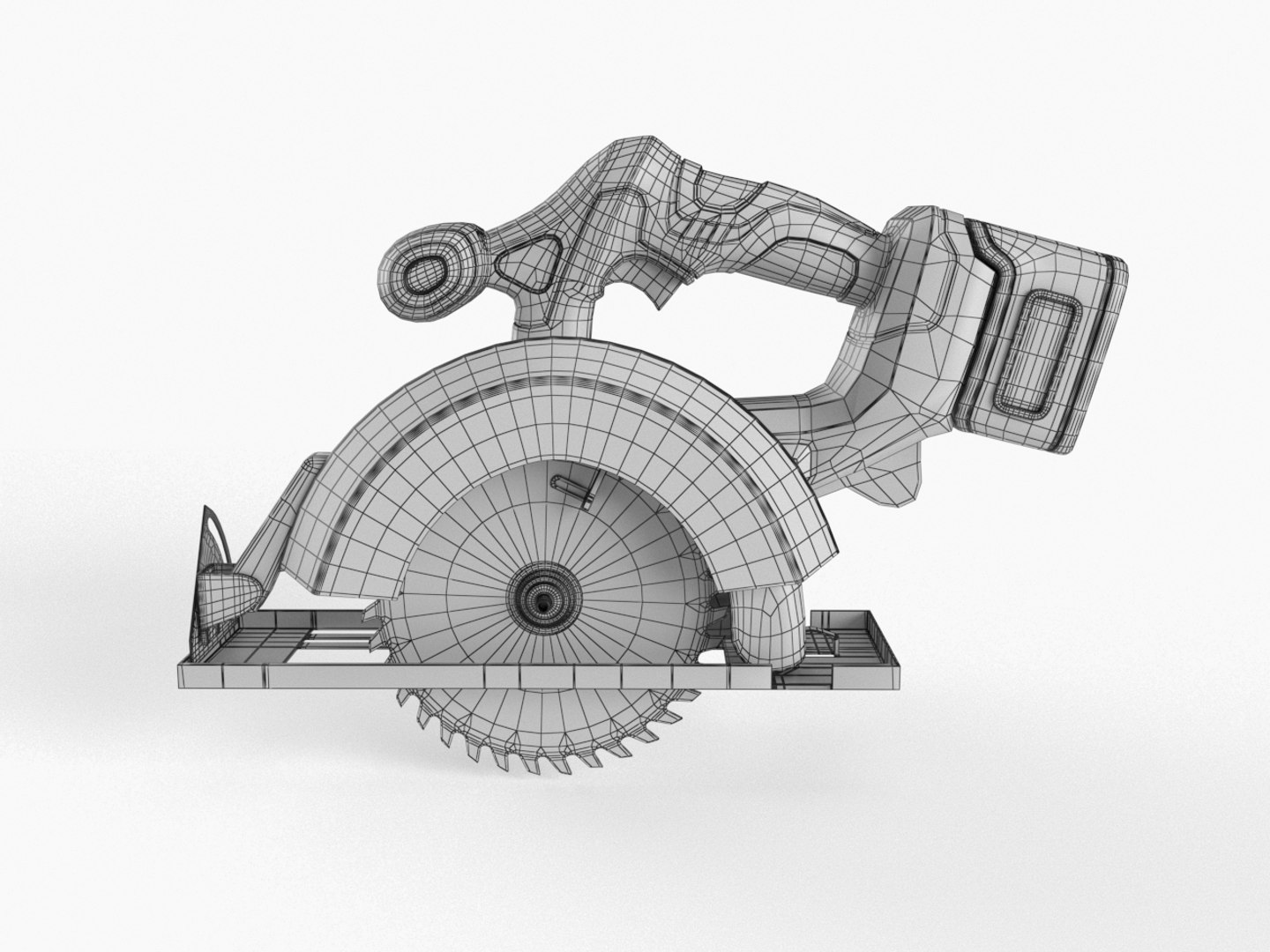 Cordless Circular Saw 3D Model - TurboSquid 1715973