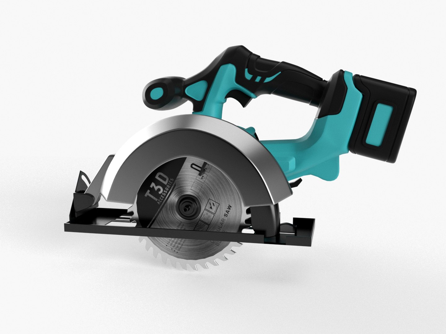 Cordless Circular Saw 3D Model - TurboSquid 1715973