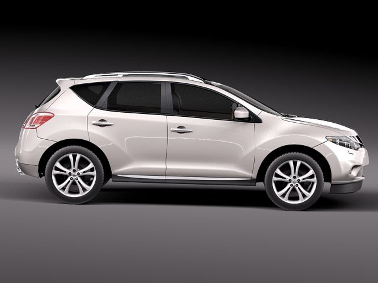 3d Model Nissan Murano 2012