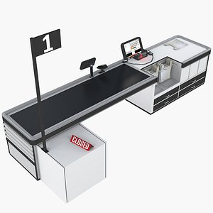 3D Cashier Models | TurboSquid