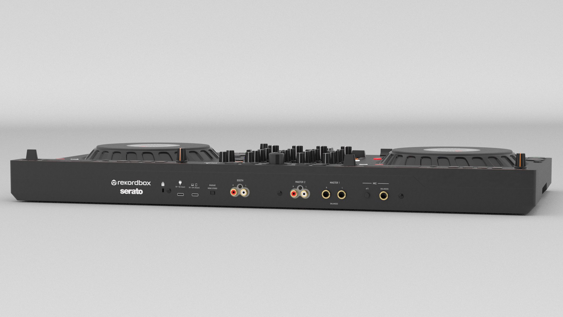 Pioneer DDJ GRV6 4-channel Performance DJ Controller 3D Model ...