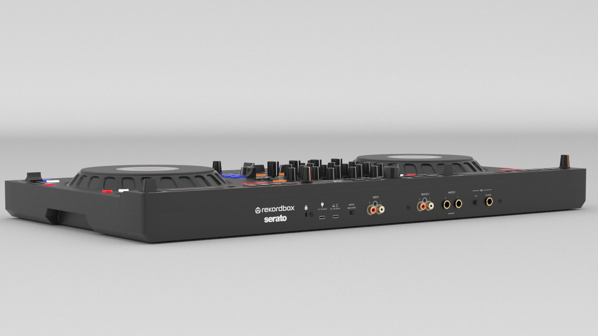 Pioneer DDJ GRV6 4-channel Performance DJ Controller 3D Model ...