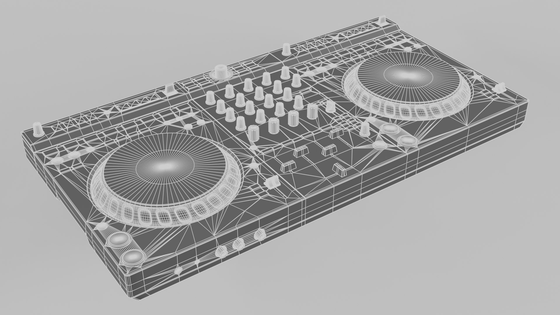 Pioneer DDJ GRV6 4-channel Performance DJ Controller 3D Model ...