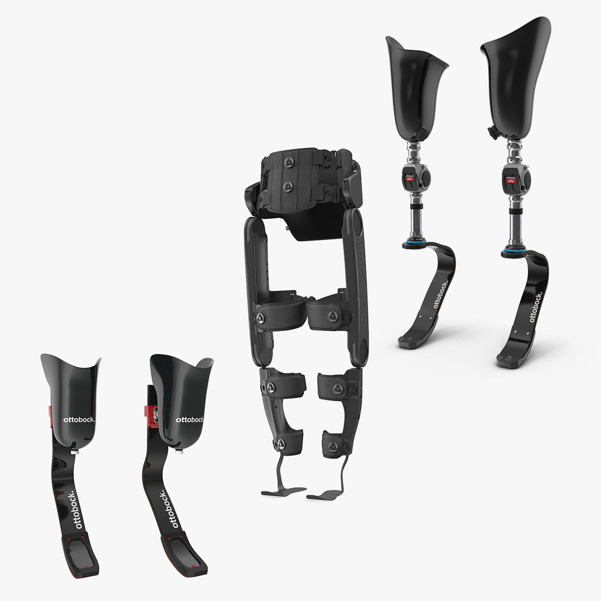 modelo 3d Colección de piernas protésicas - TurboSquid 1446422
