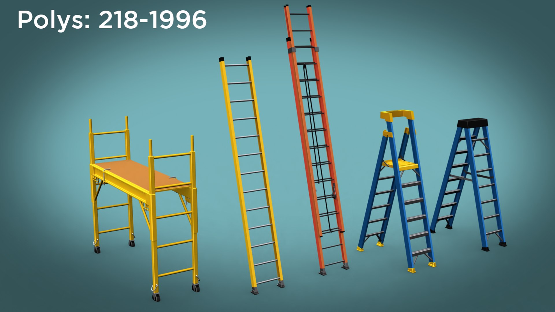 3D Stylized Construction Environment Pack - TurboSquid 1460173