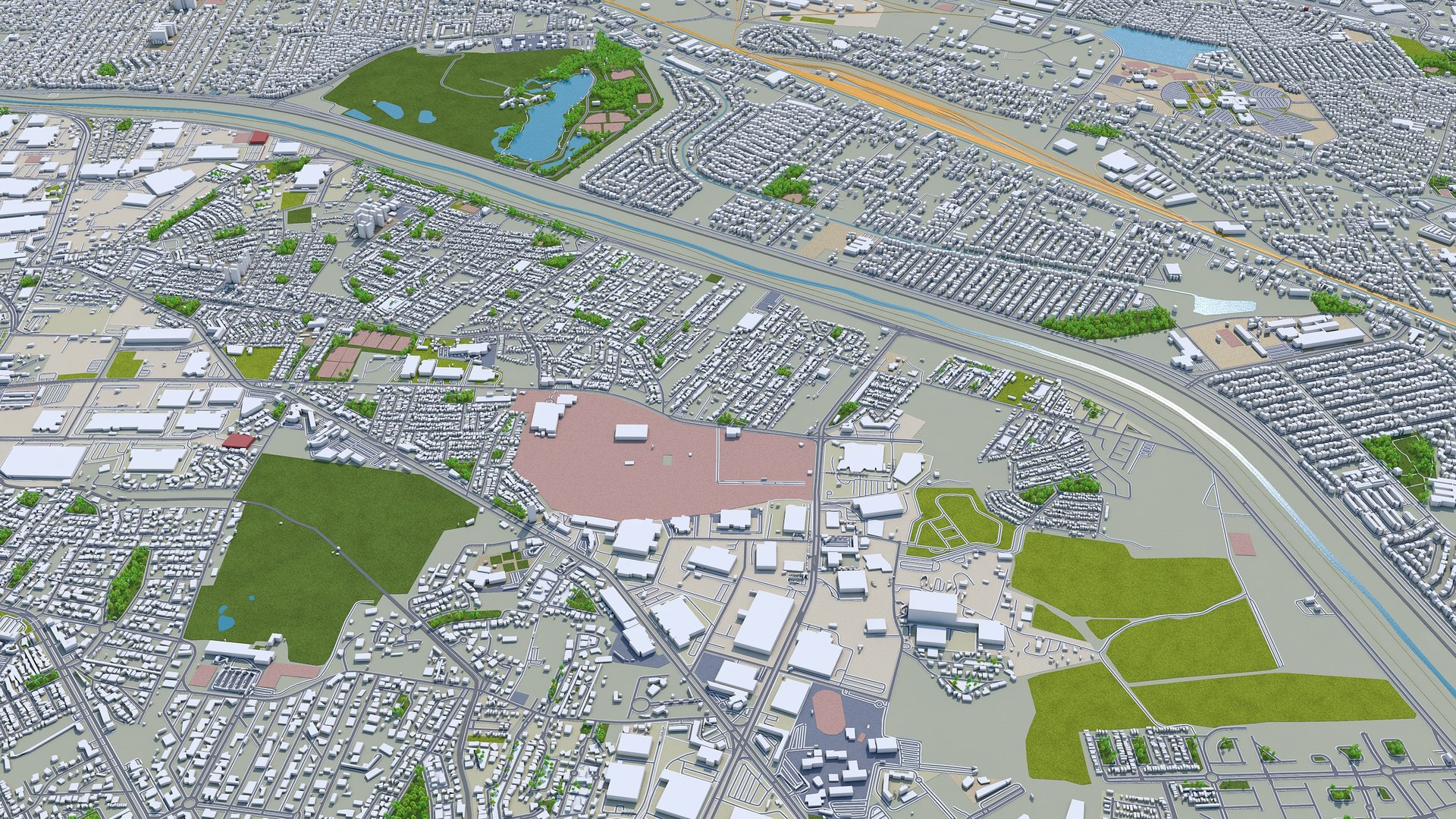 3D Model City Area Building - TurboSquid 1617820