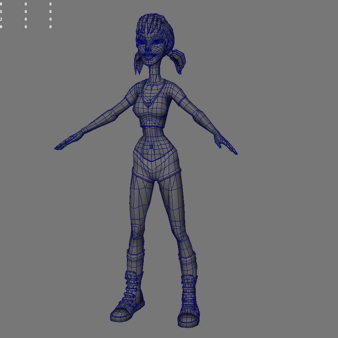 3d Cheerleader Dancer Cheer-leader