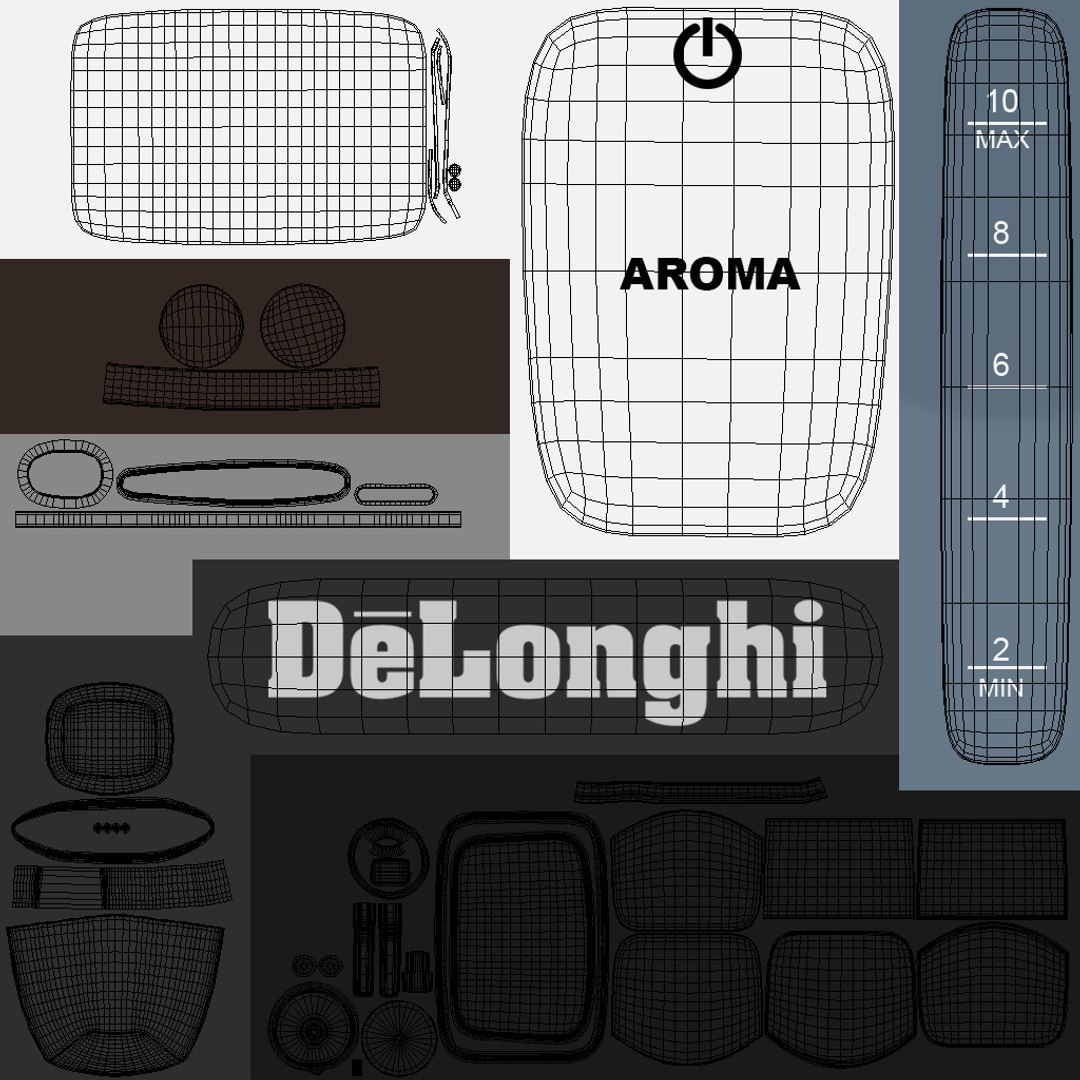 3D Coffee Filter Machine Collection model - TurboSquid 1844285