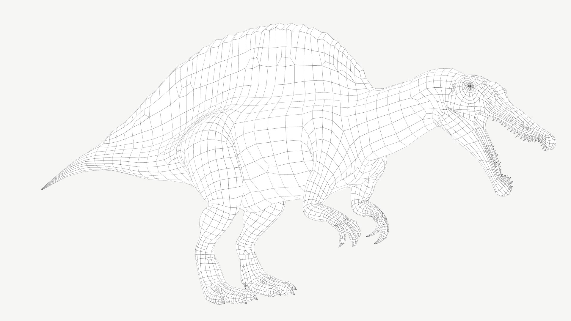 3d Model Spinosaurus