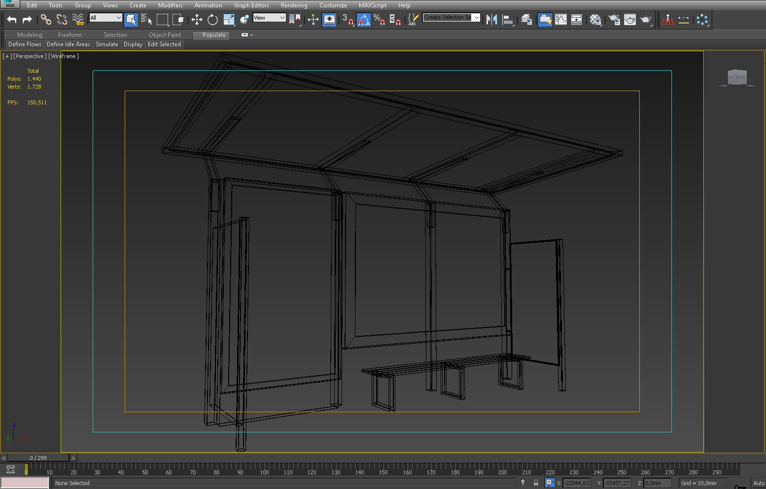3D model bus station - TurboSquid 1436395