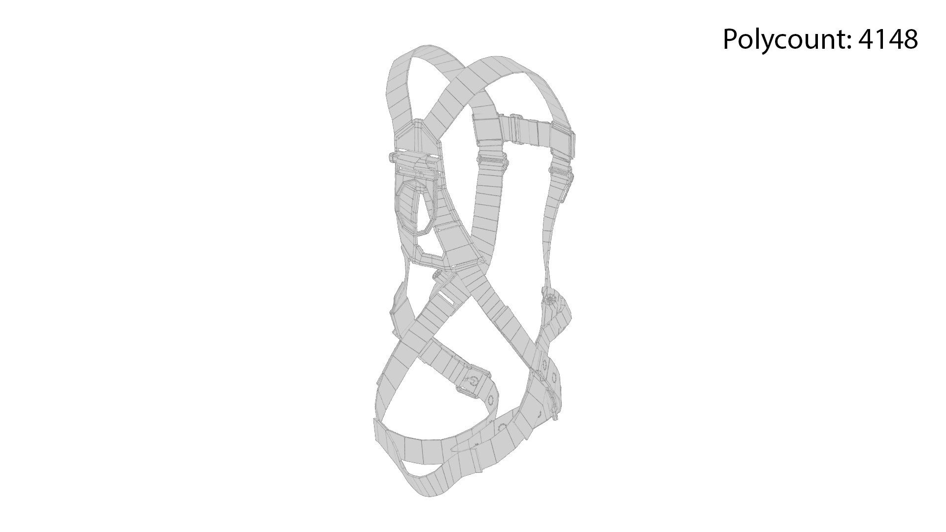 Safety Harness Model - TurboSquid 2397242