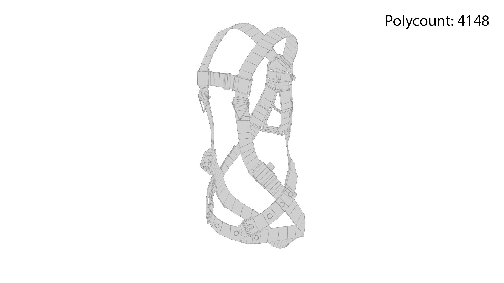 Safety Harness Model - TurboSquid 2397242