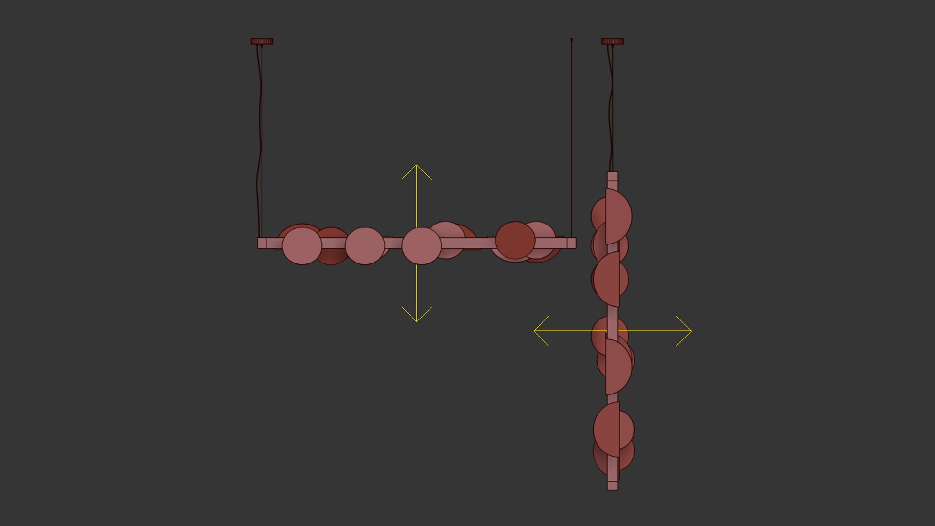 Sundown Ronda Design Pendant Lamp 3D model - TurboSquid 2128279
