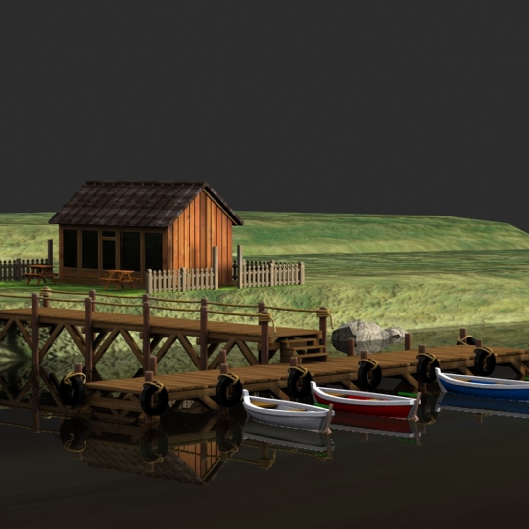 3ds Max Pier