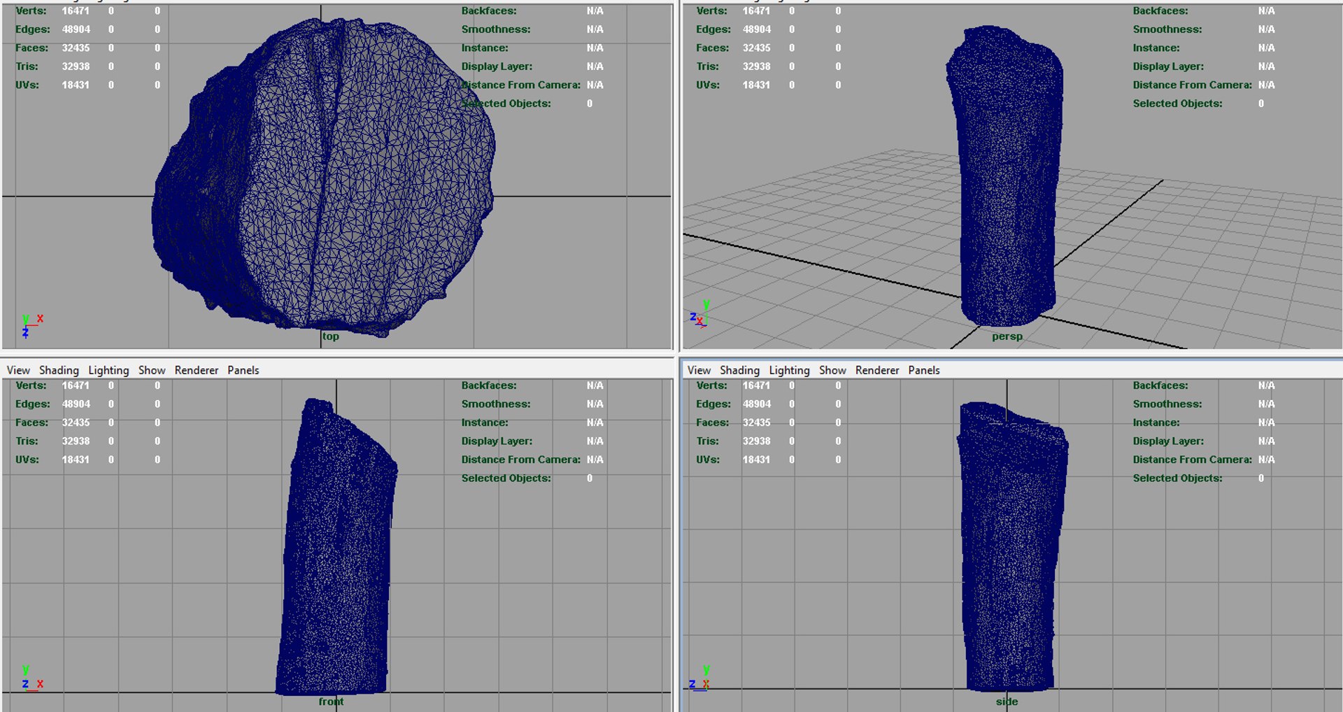 realistic wood log x