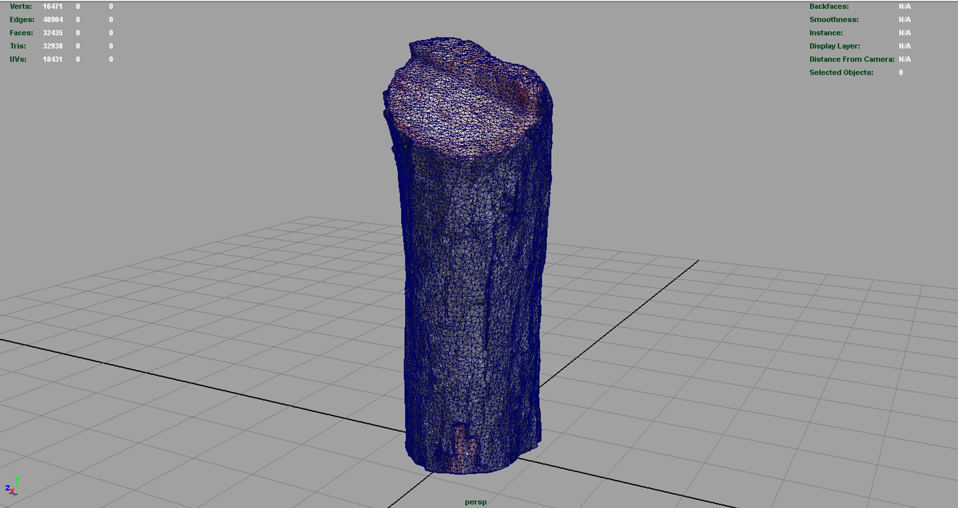 realistic wood log x