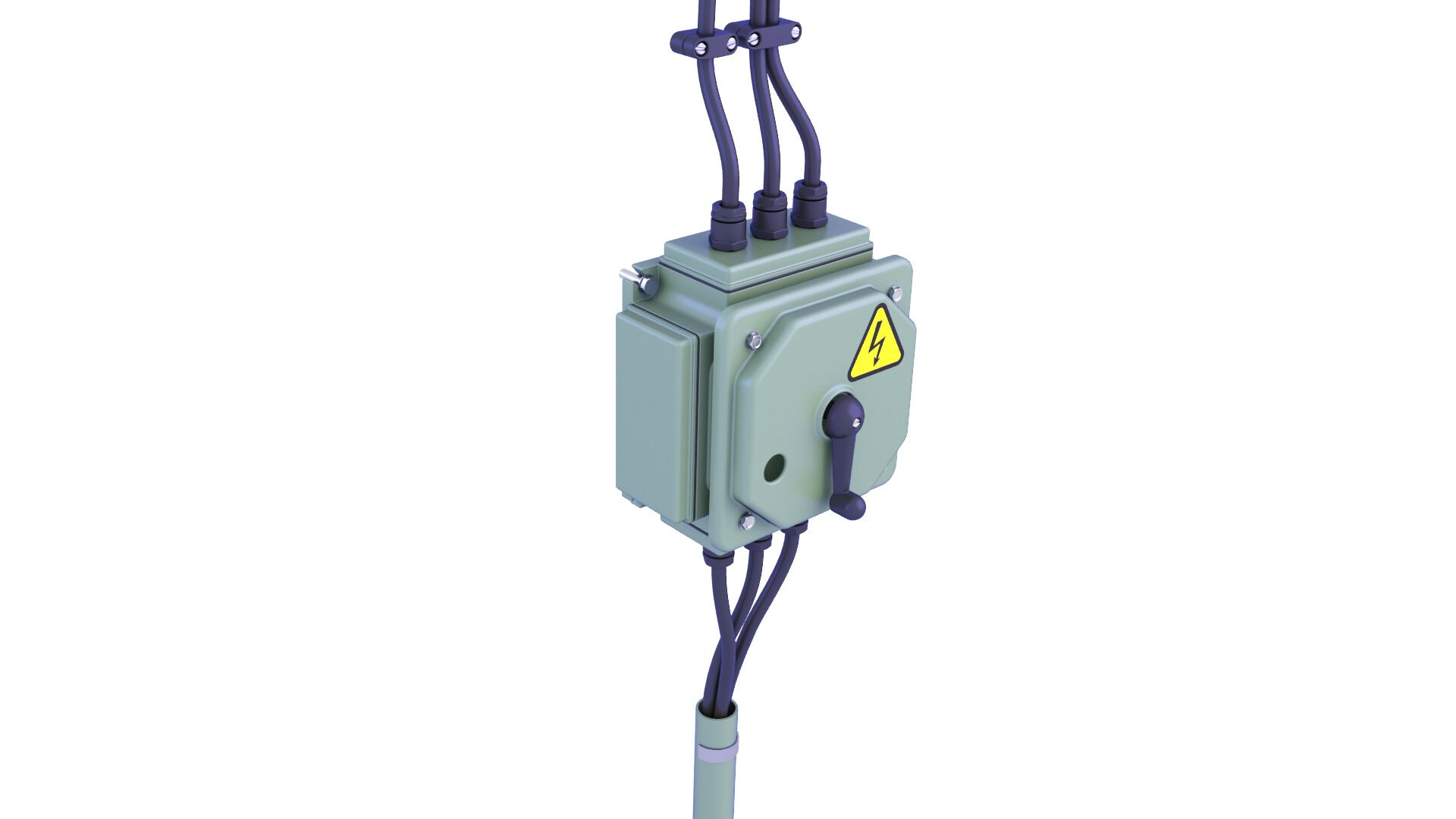 3D Model Industrial Electrical Switch 3 - TurboSquid 1864168
