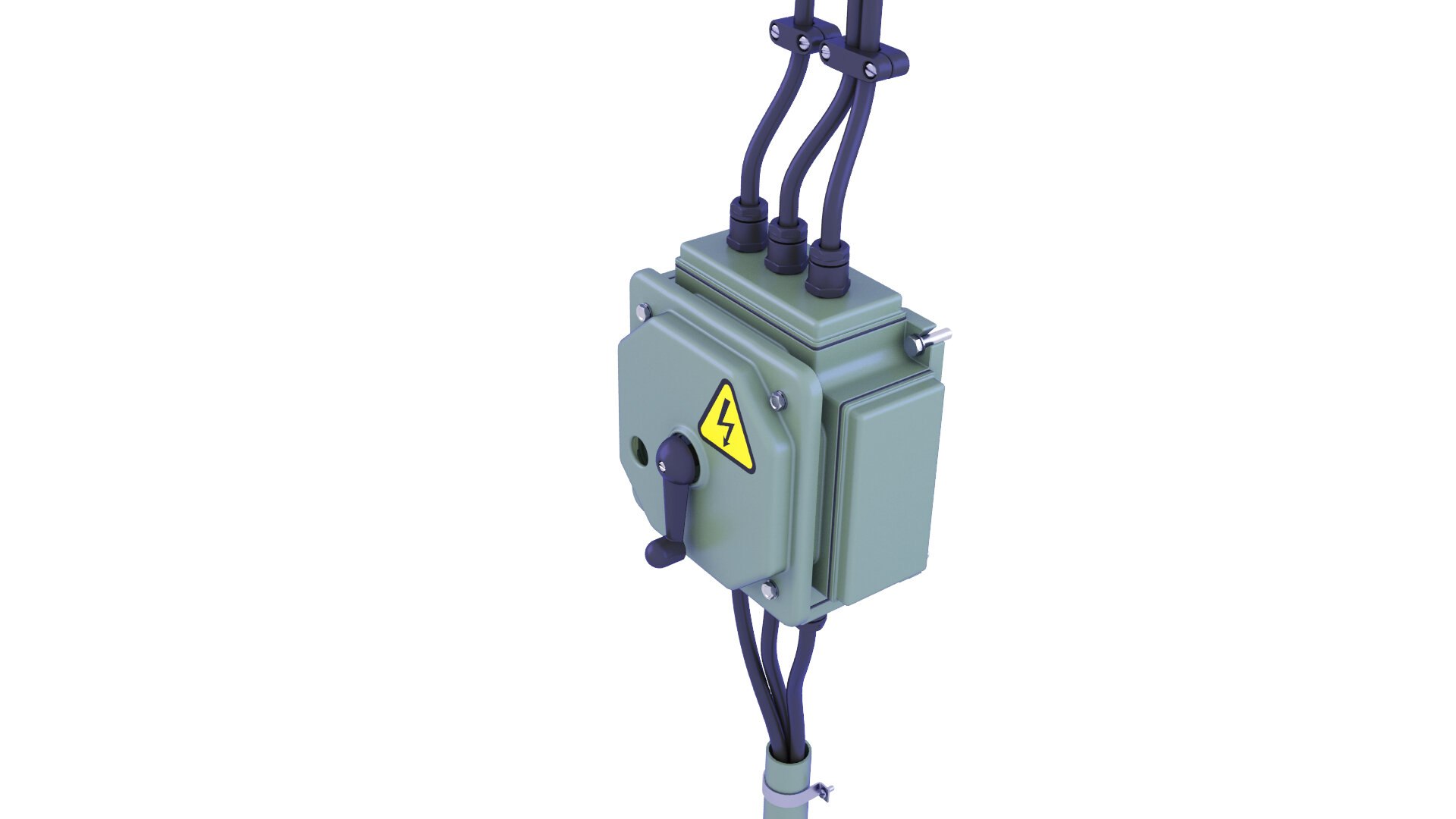 3D Model Industrial Electrical Switch 3 - TurboSquid 1864168