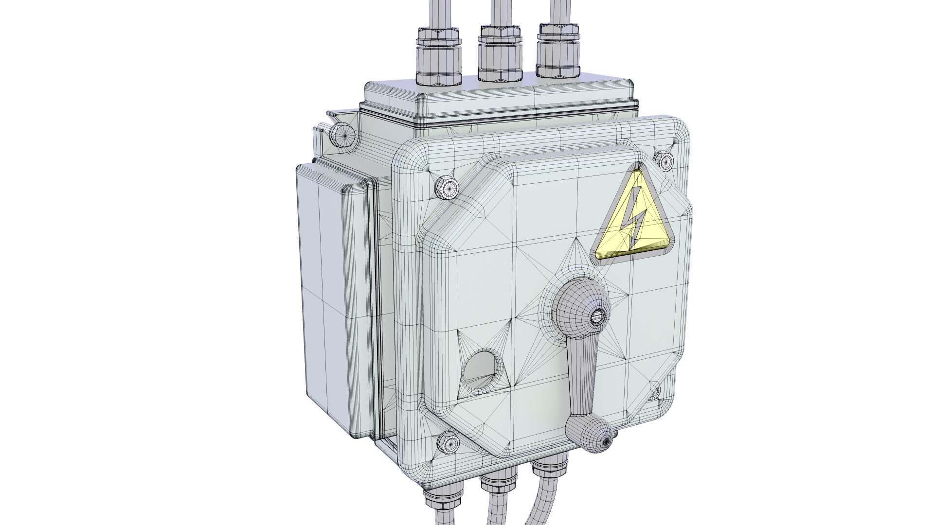 3D Model Industrial Electrical Switch 3 - TurboSquid 1864168