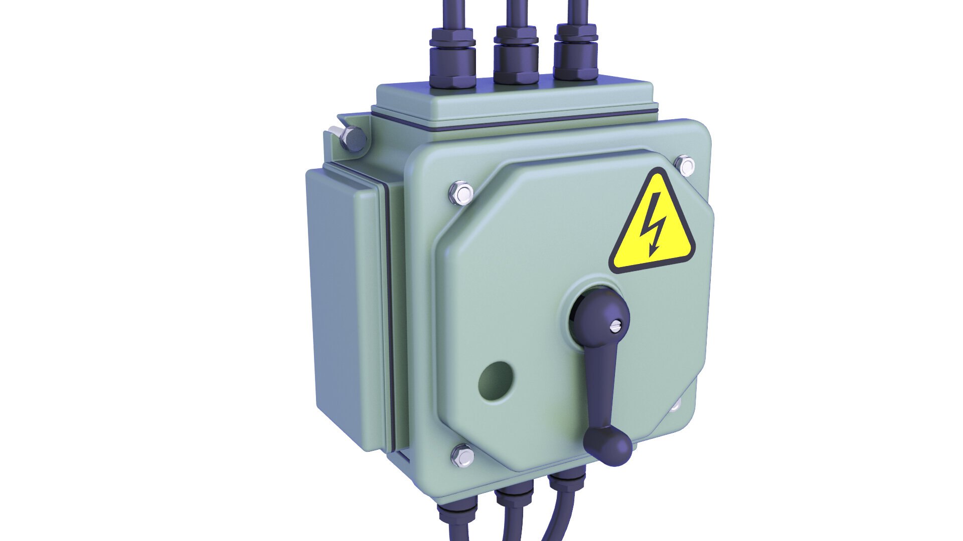 3D Model Industrial Electrical Switch 3 - TurboSquid 1864168