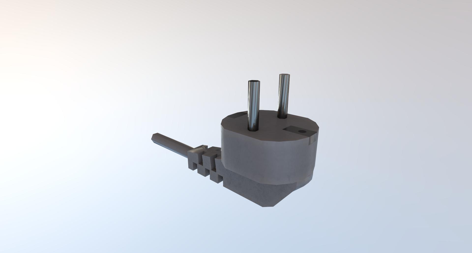 Plug Electric 3D Model - TurboSquid 1246576