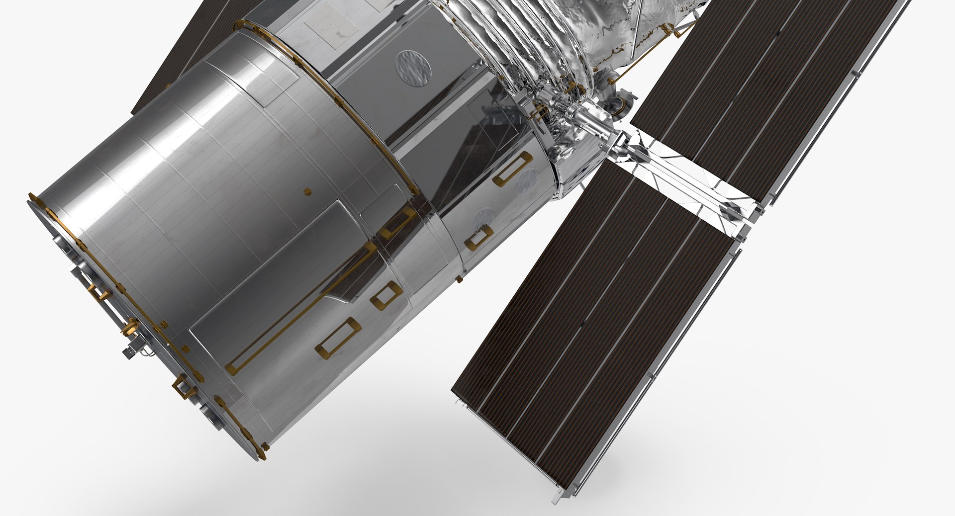 3d hubble space telescope model