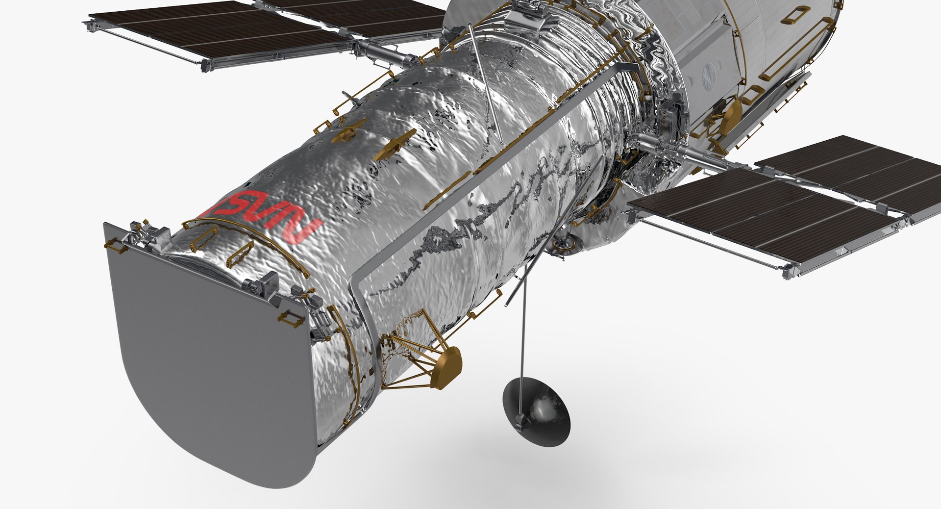3d hubble space telescope model