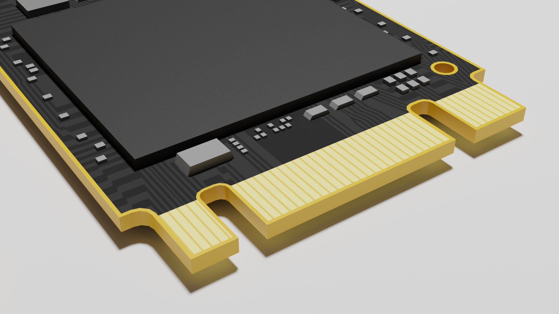 3D NVMe M2 And SATA Ssd Model - TurboSquid 2205021
