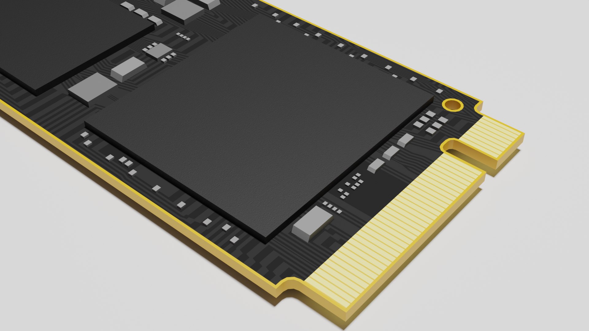 3D NVMe M2 And SATA Ssd Model - TurboSquid 2205021