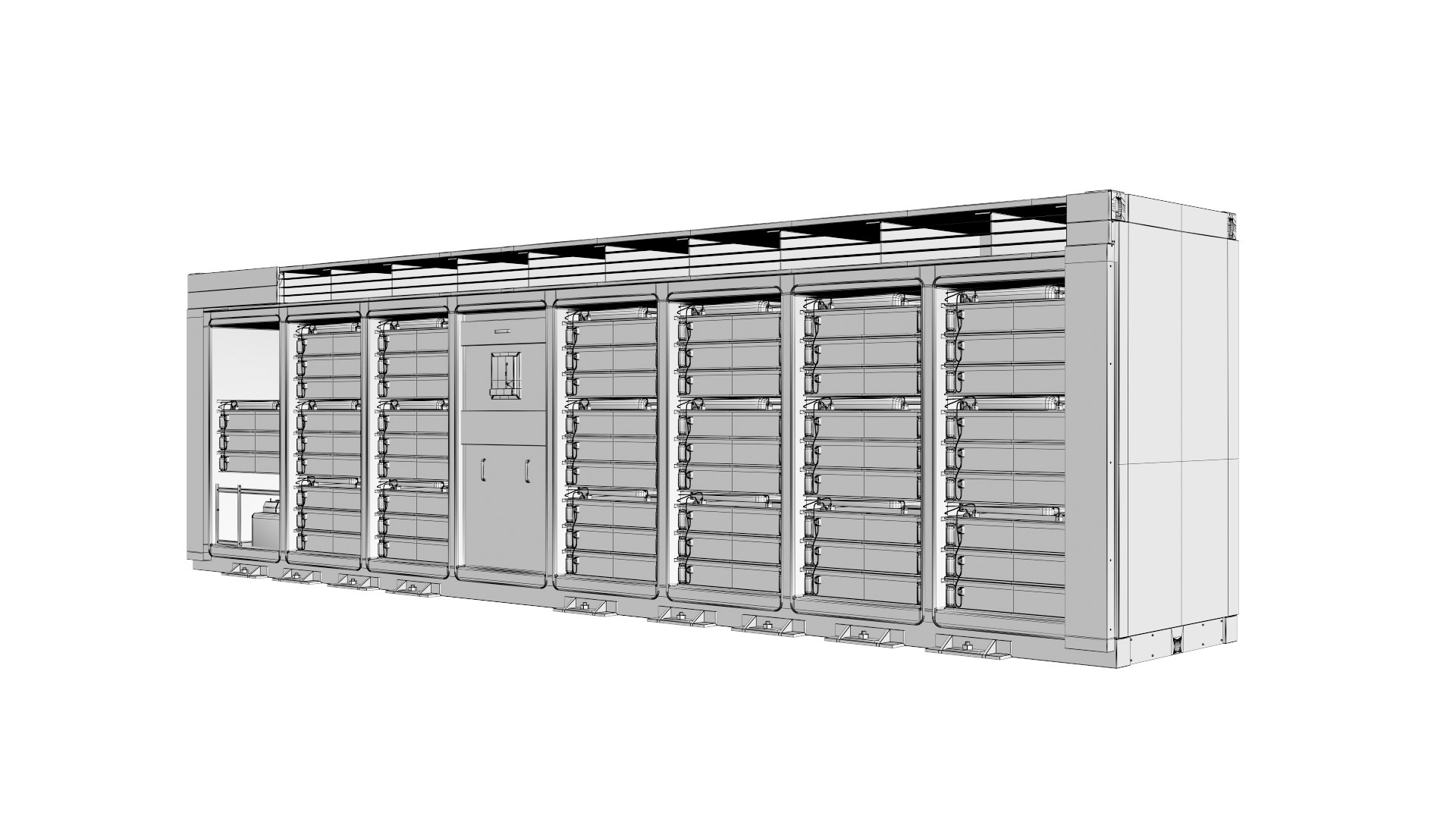 Tesla Megapack 3D Model - TurboSquid 1978010