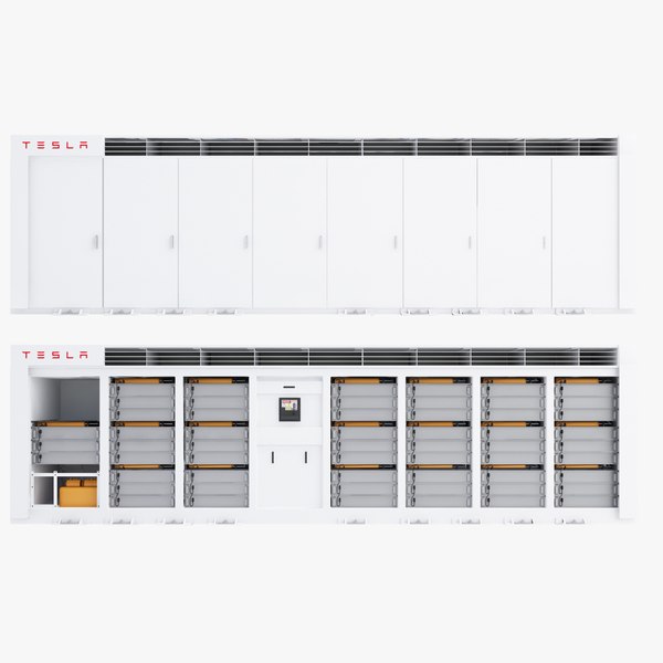 テスラメガパック3Dモデル - TurboSquid 1978010