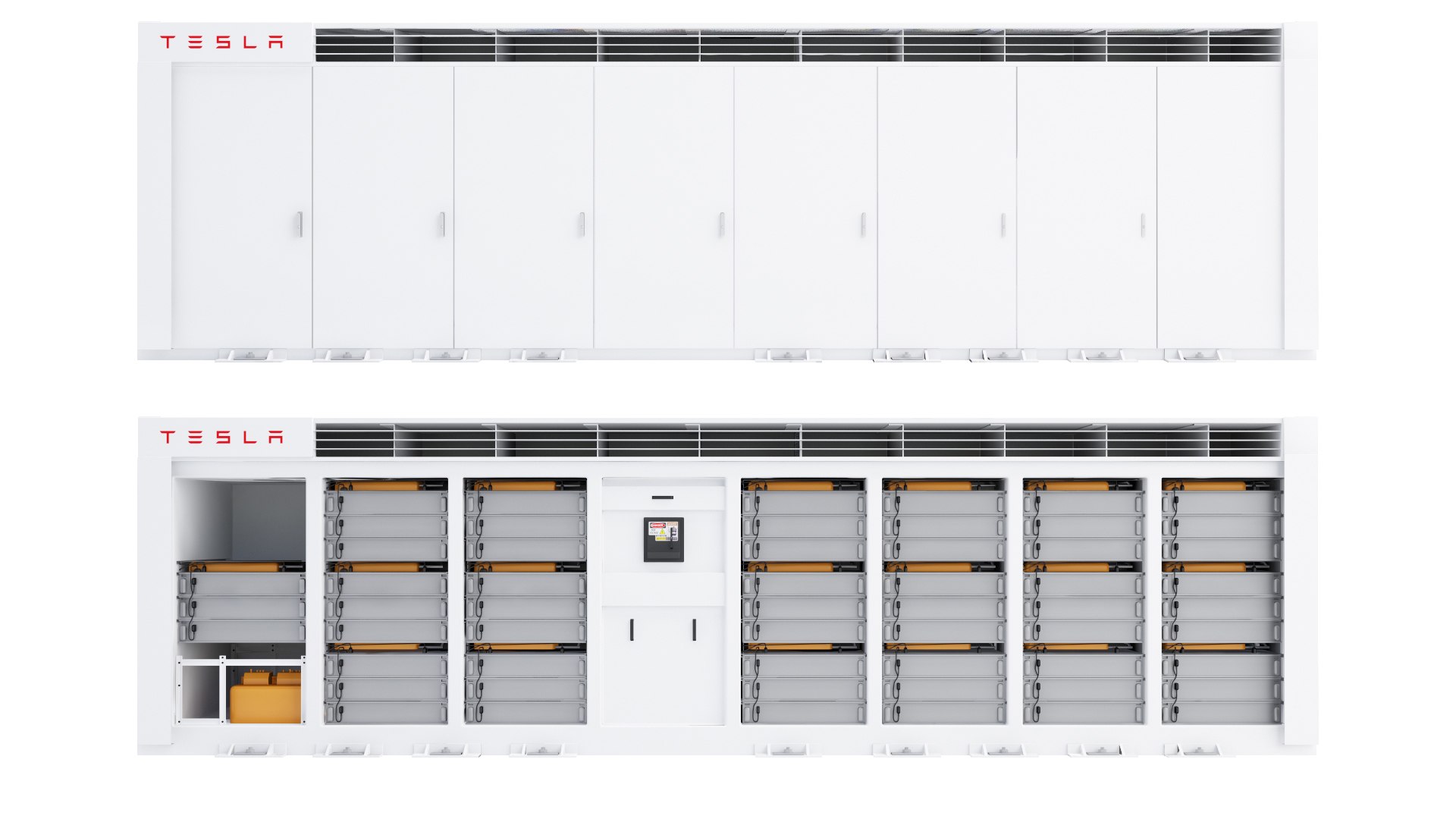 Tesla Megapack 3D Model - TurboSquid 1978010