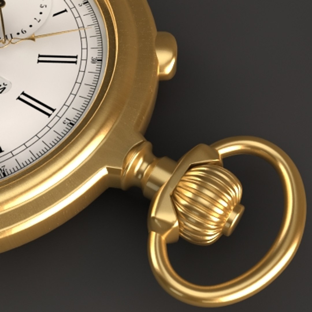 Stopwatch Russian Watches 3d Max