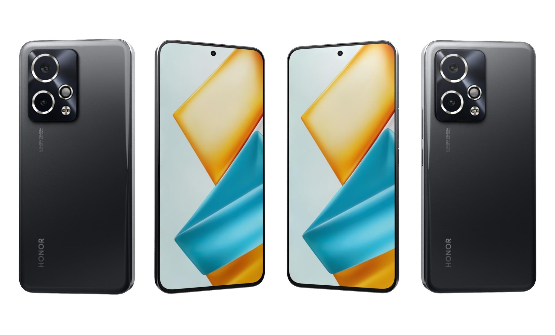 Honor 90 GT Black 3D Model - TurboSquid 2170636
