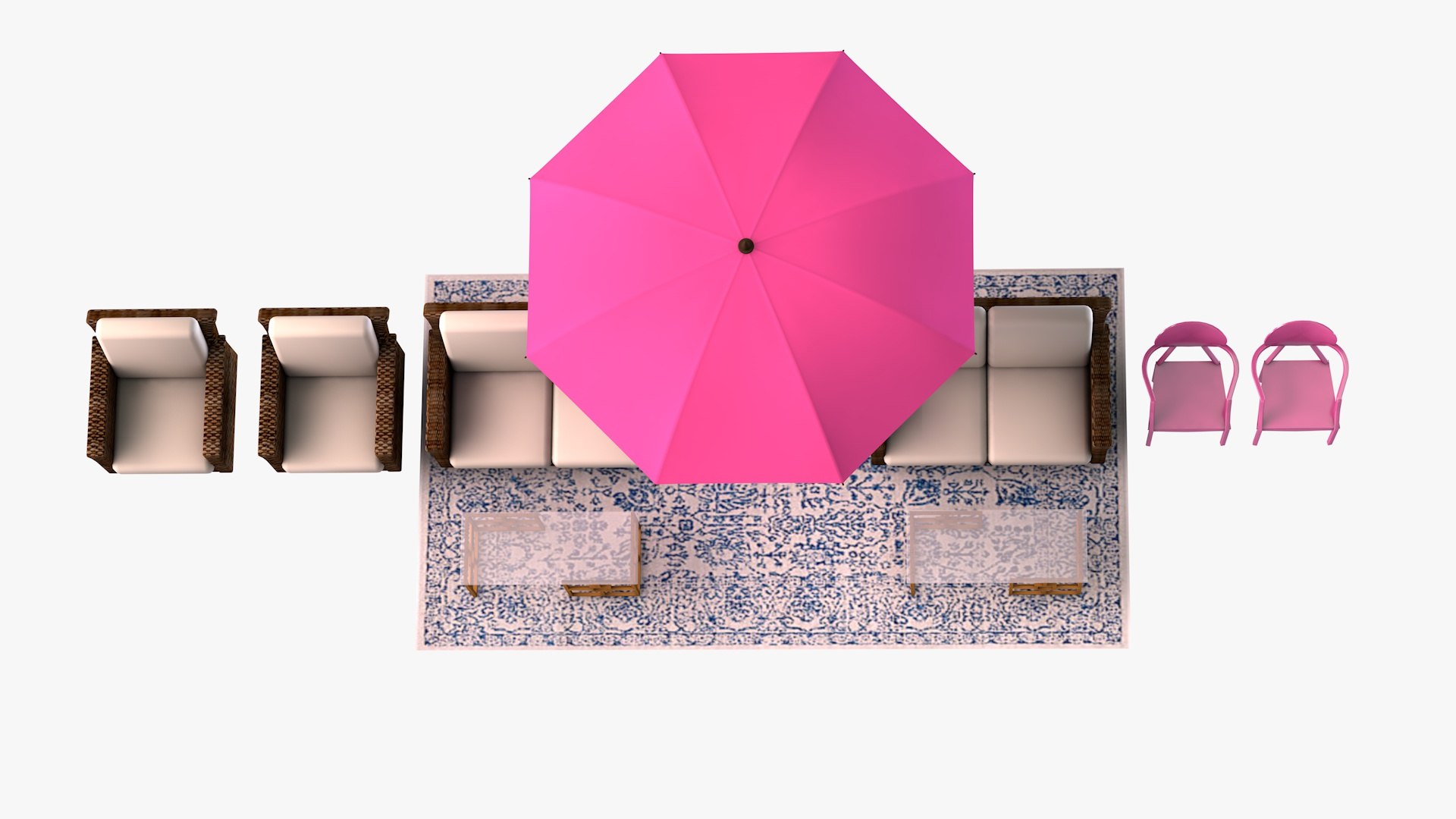 3D Model Patio Furniture - TurboSquid 2106541