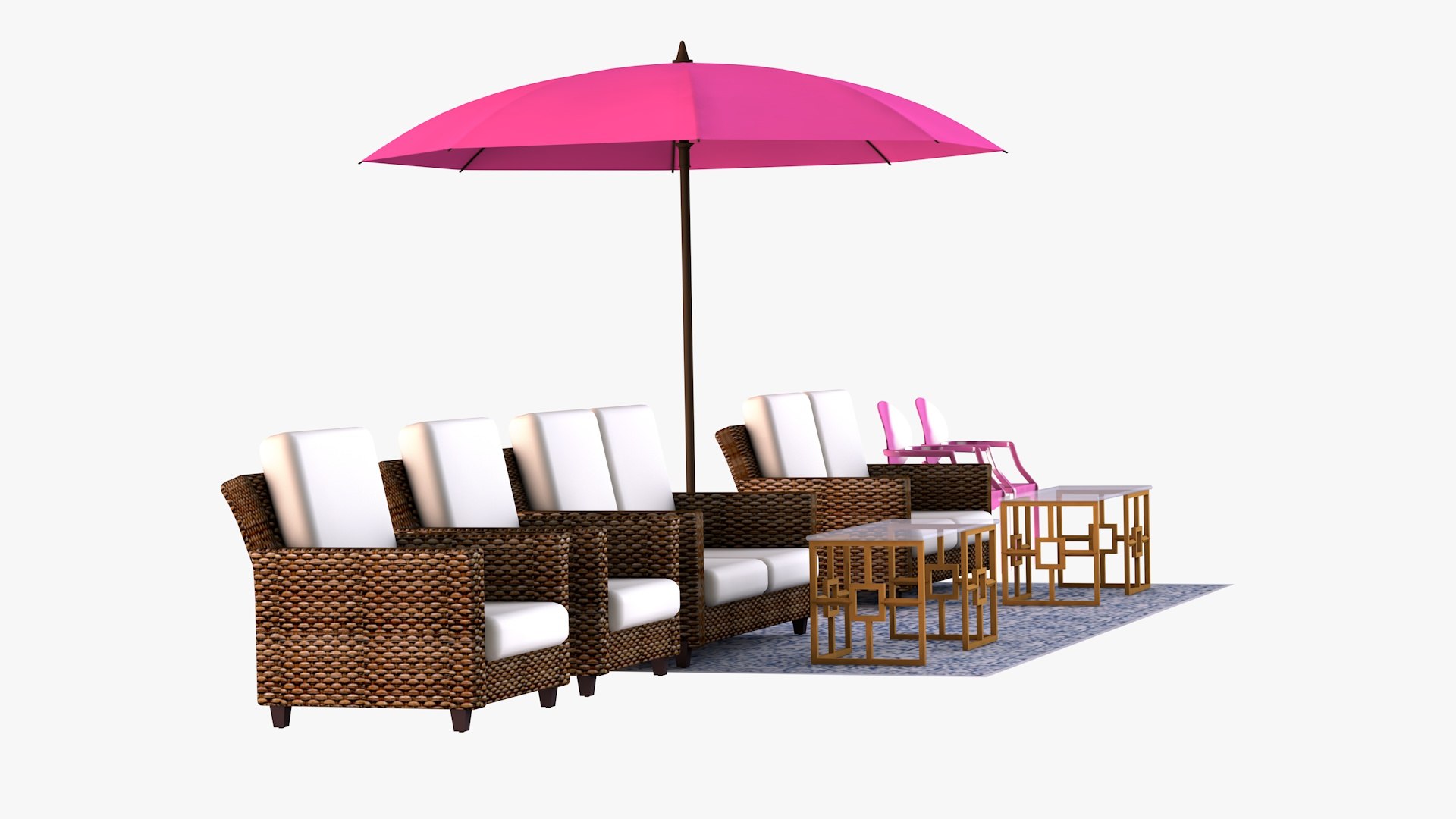 3D Model Patio Furniture - TurboSquid 2106541