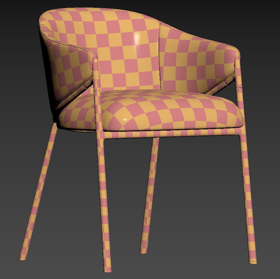 3D HAMMER Chair with armrests By Segis - TurboSquid 1900999