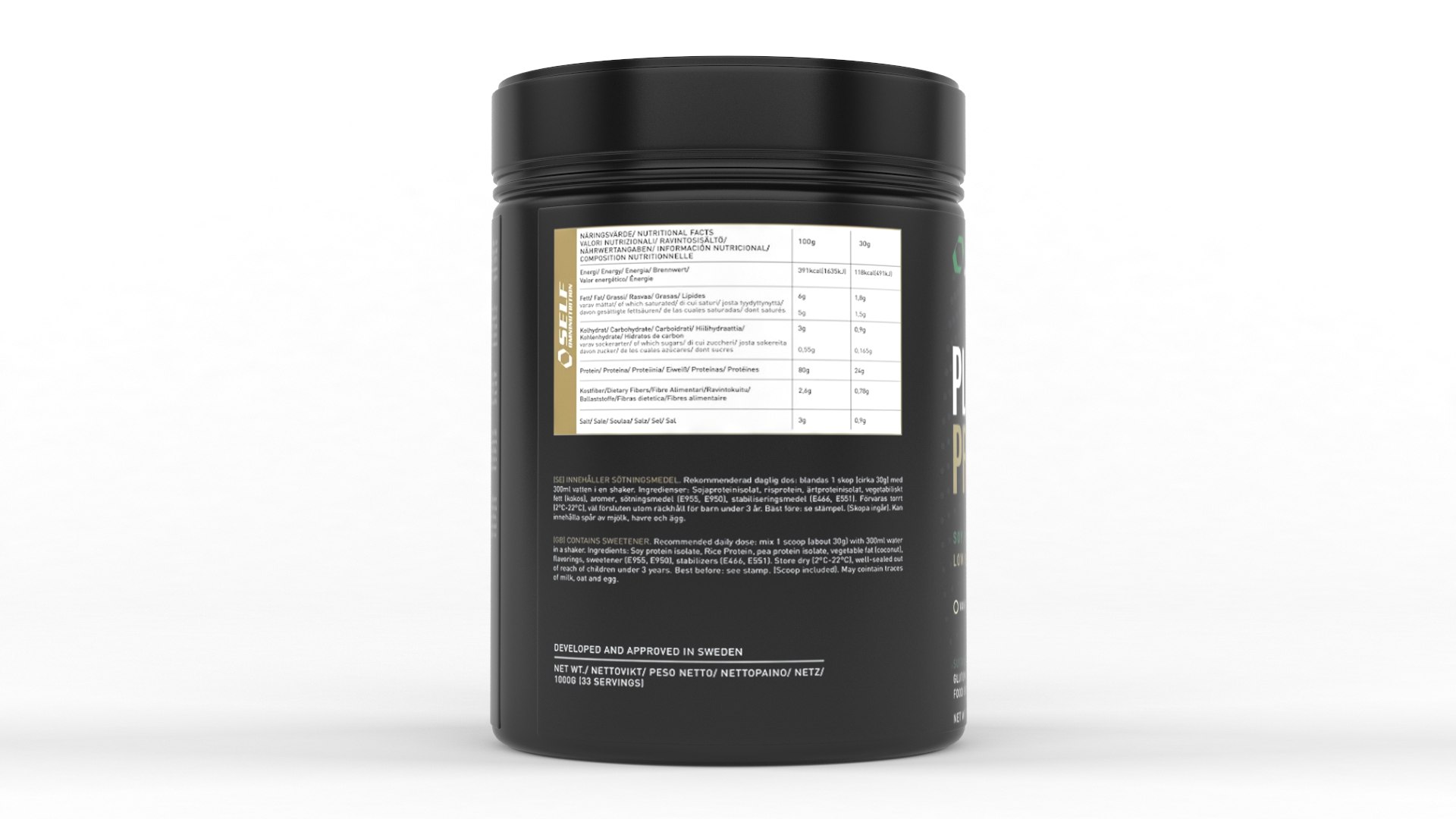 Protein Powder 3D Model - TurboSquid 1858551