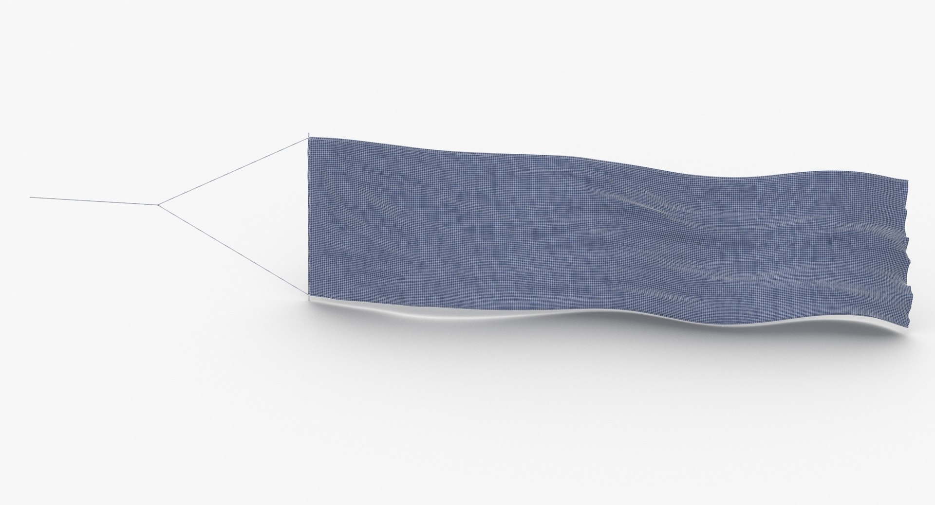 Banner Wind - Horizontal 3D Model - TurboSquid 1563648