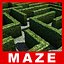 obj maze hedges
