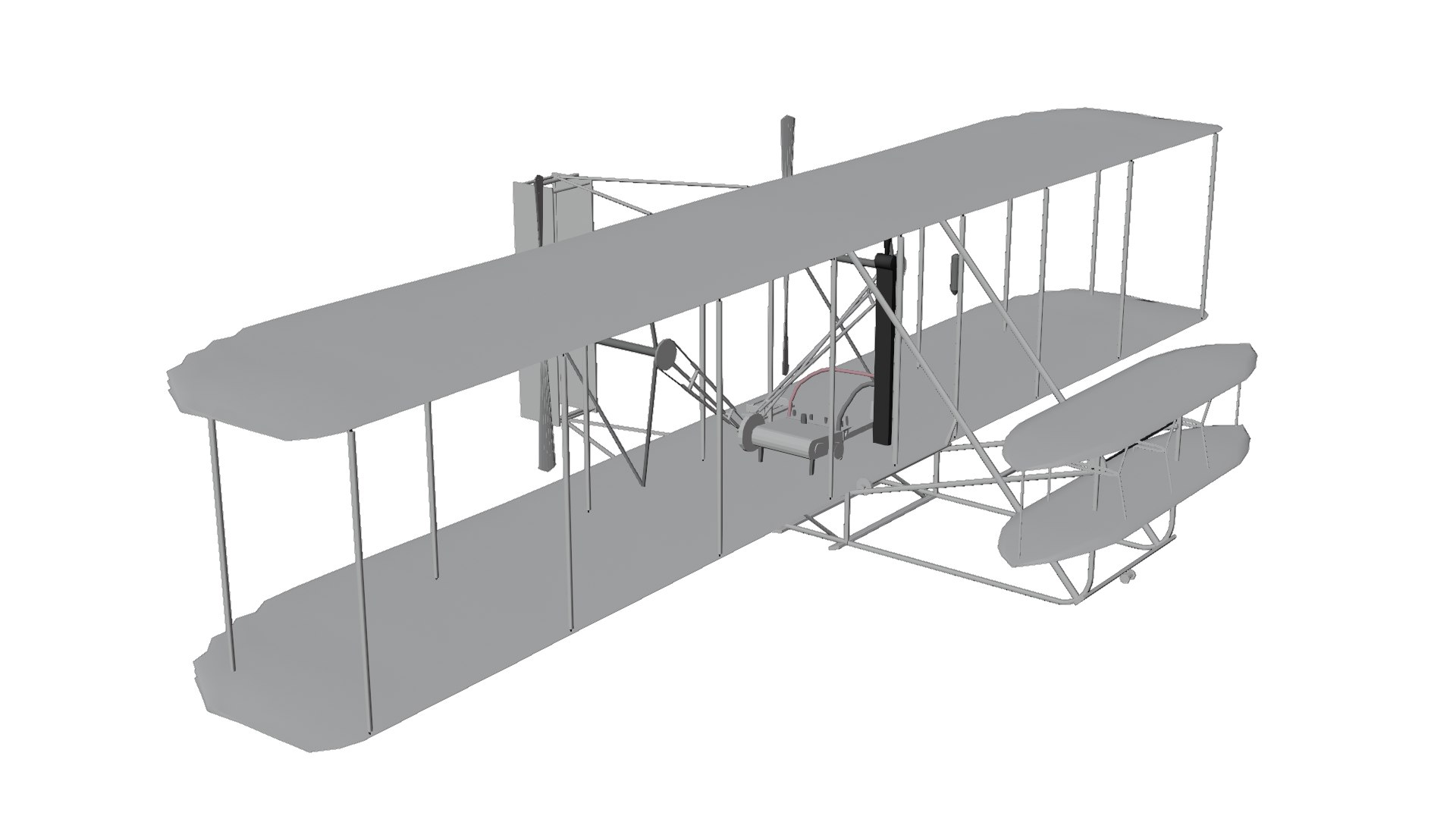 Wright Flyer 1903 3D Model - TurboSquid 2326243